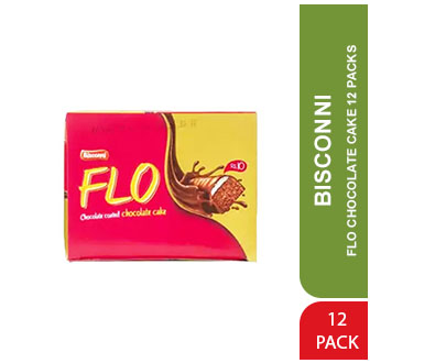 Bisconni Flo Chocolate Cake 12 Packs - Asian Mart