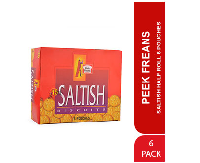 PEEK FREANS SALTISH HALF ROLL 6 Pouches - Asian Mart