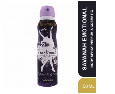 Savana Body Spray Emotional 150ml for him - Asian Mart
